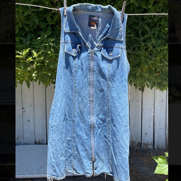 Route 66 | Dresses | Vintage Denim Dress | Poshmark
